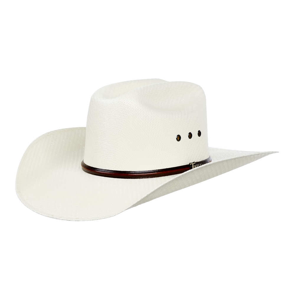 Twister Men's 5X Natural Shantung Straw Cowboy Hat T71563 - Walmart.com