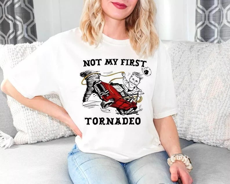 Twisters 2024 shirt, Not my First Tornado, Tyler Owens t-shirt, Glen ...