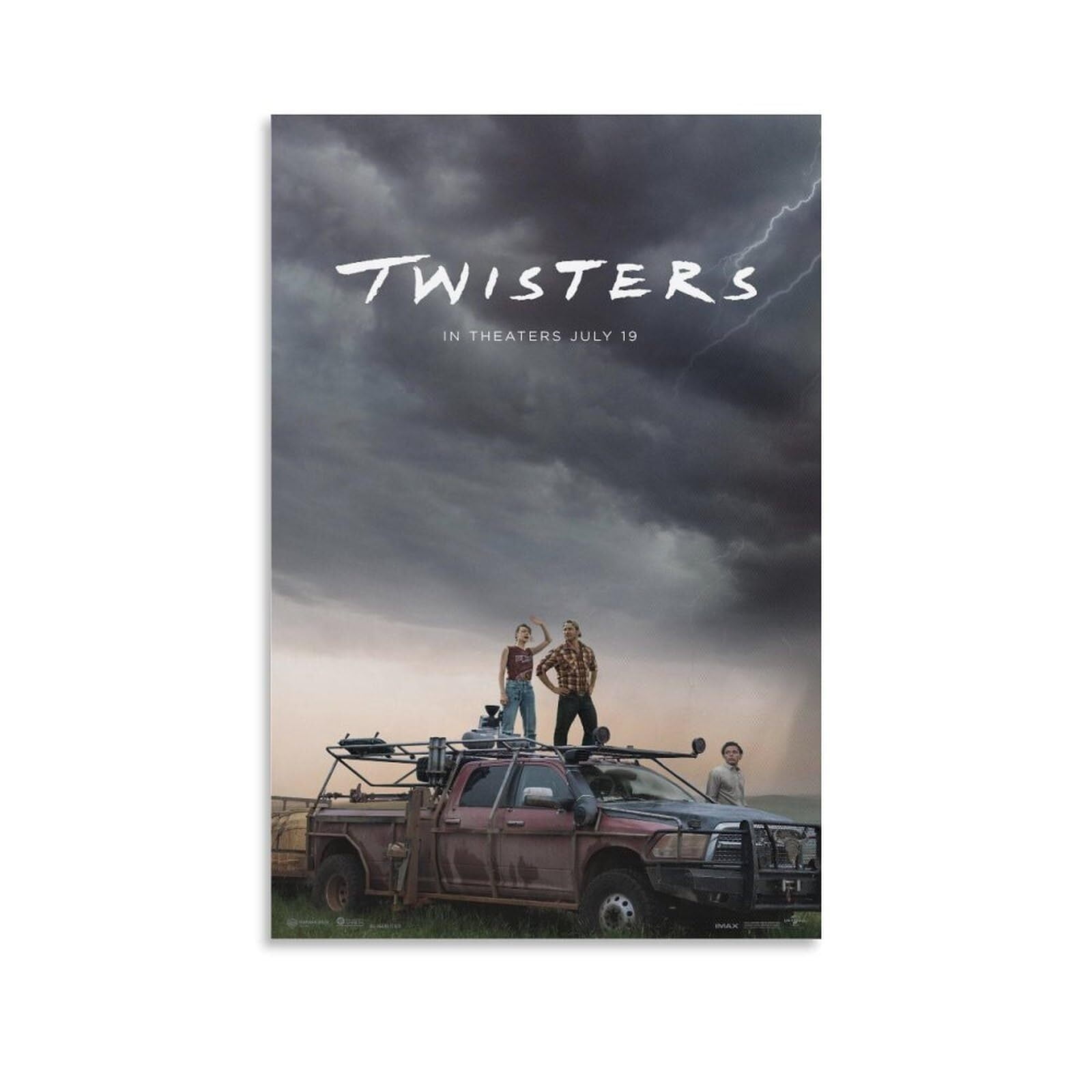 Twisters Movie 2024 Poster Prints Canvas Art Poster And Wall Art ...