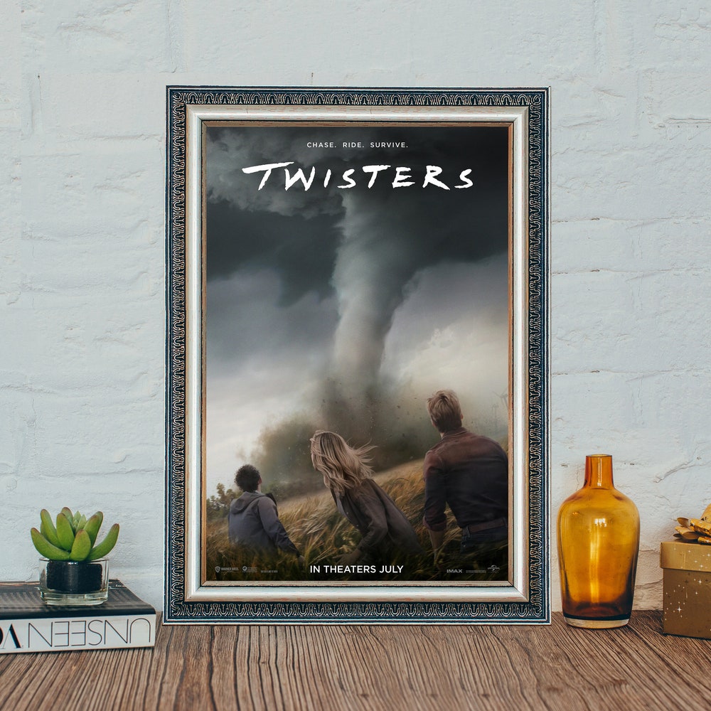 Twisters Movie Poster, Twisters Classic Disaster Movie Poster, High ...