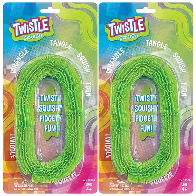Twistle Squish Fidget Toy, Lime - Pack of 2 - Walmart.com