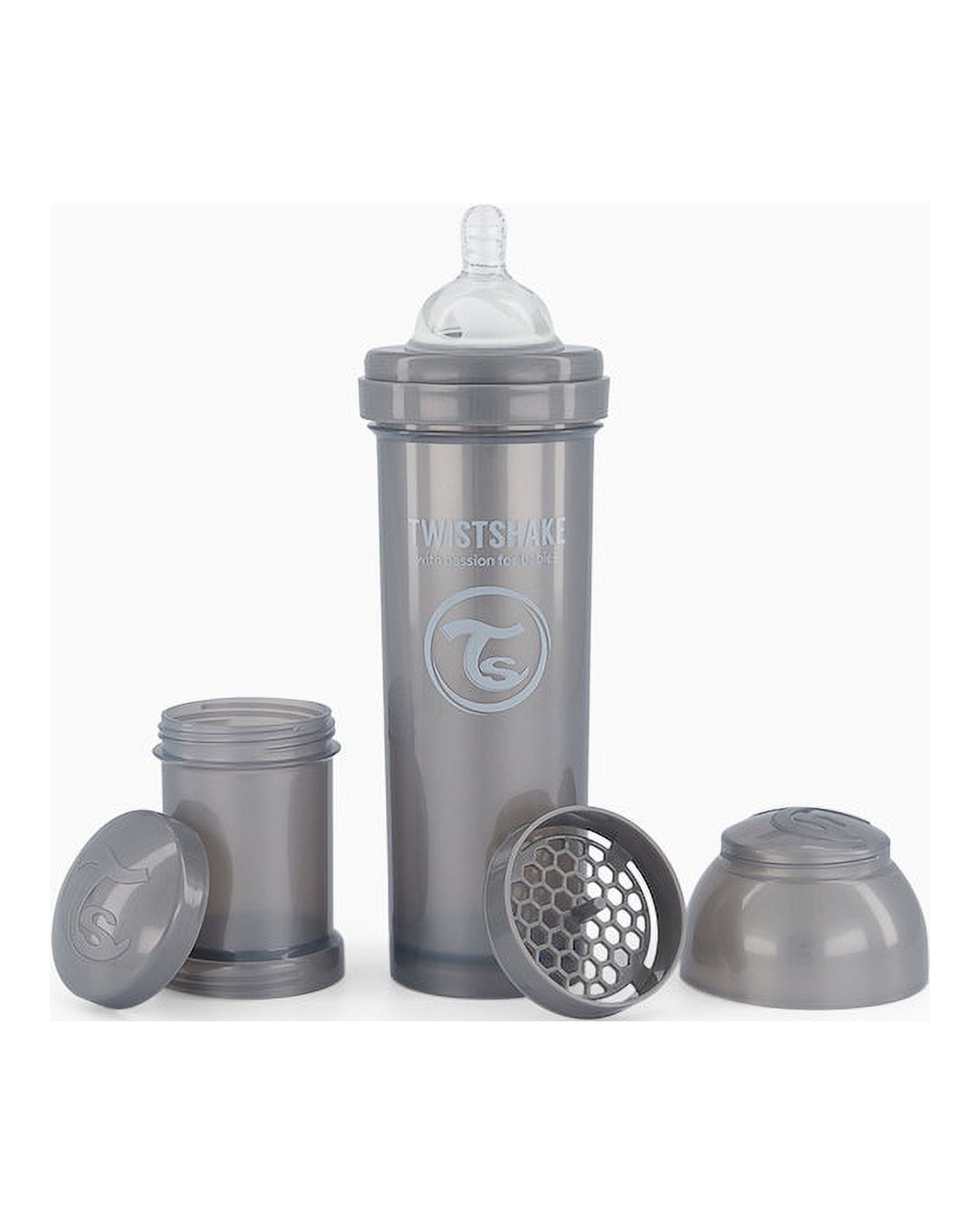 Twistshake Anti-Colic 330ml Pearl Grey - Walmart.com
