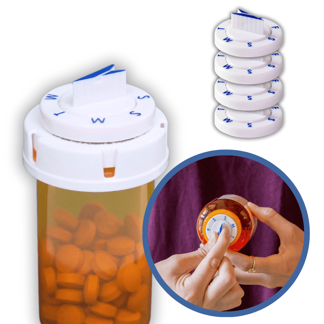 Twistwise™ Once Daily Dosage Tracking Dial - 4 Pack - Walmart.com