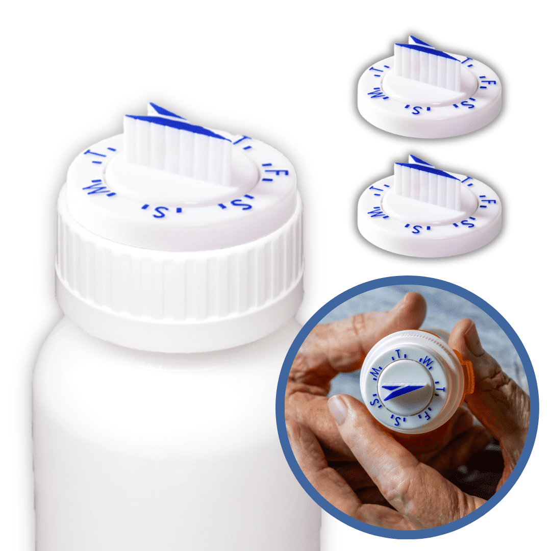 Twistwise™ Twice Daily Dosage Tracking Dial - 2-Pack - Walmart.com
