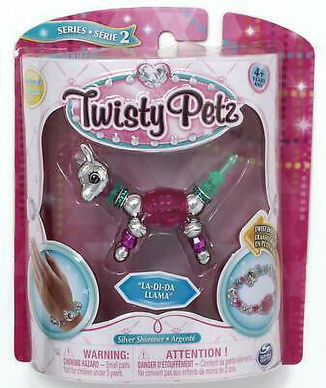 Twisty Petz La-Di-Da Llama - Series 2 Silver Shimmer - Walmart.com