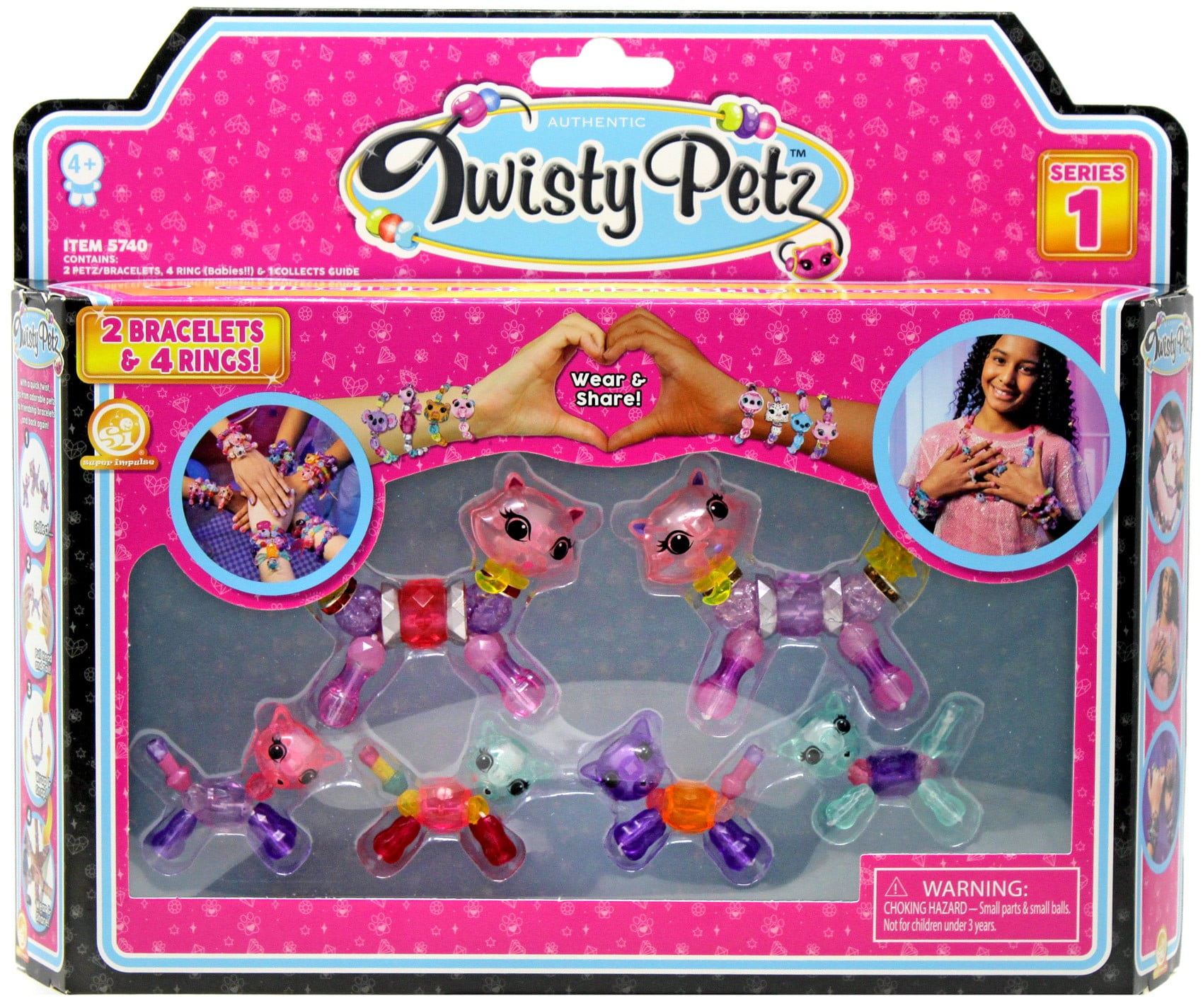 Twisty Petz Series 1 Kitties Family Pack - Walmart.com