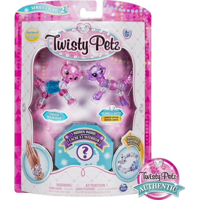 Twisty Petz, Series 2 3-Pack, Frostie Polar Bear, Purrela Kitty and ...