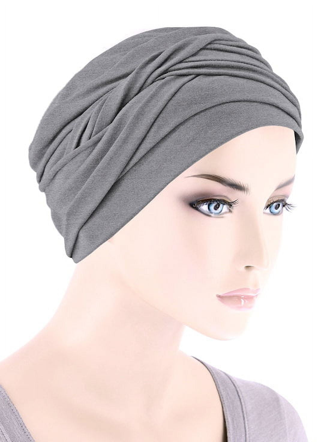 Twisty Turban in Buttery Soft Heather Gray - Walmart.com