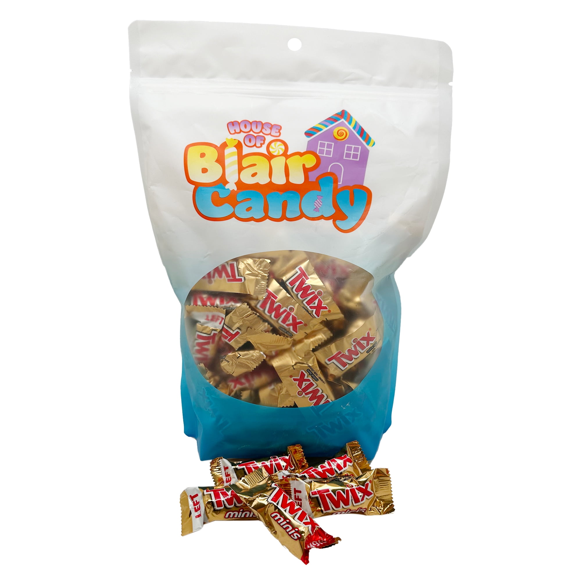 Blair Candy │Twix Caramel Fun Size Milk Chocolate Cookie Bars - 2 lbs ...