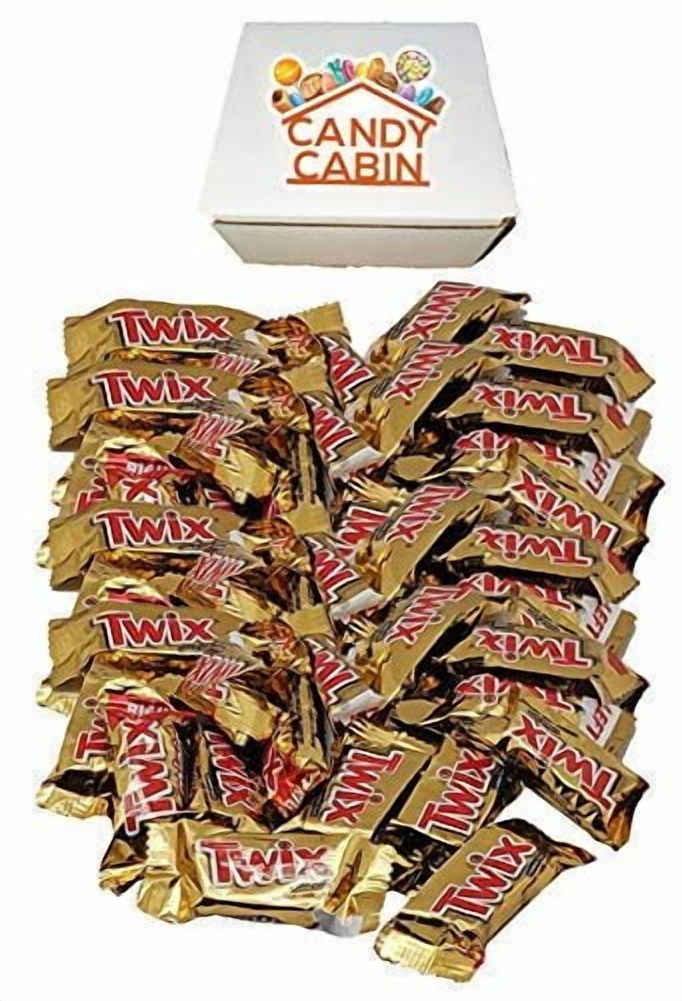 Twix Caramel Minis Milk Chocolate Cookie Bars, Bulk Pack By CANDY CABIN ...