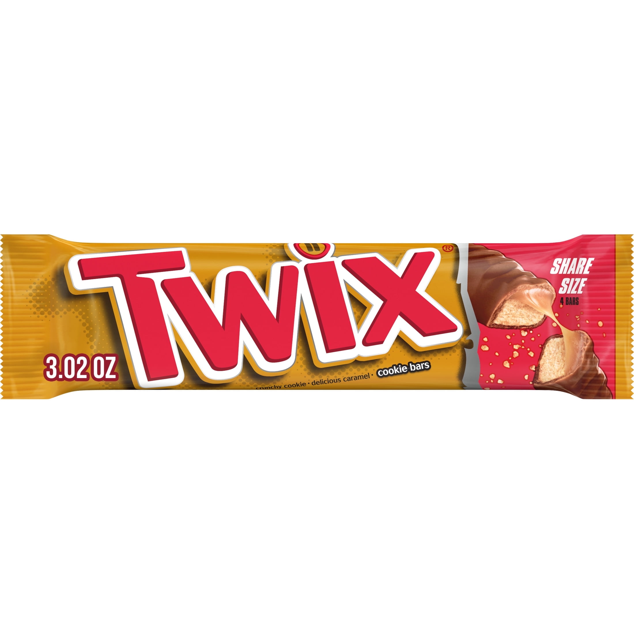 Twix Cookie Candy Bar,(1PACK), - Walmart.com