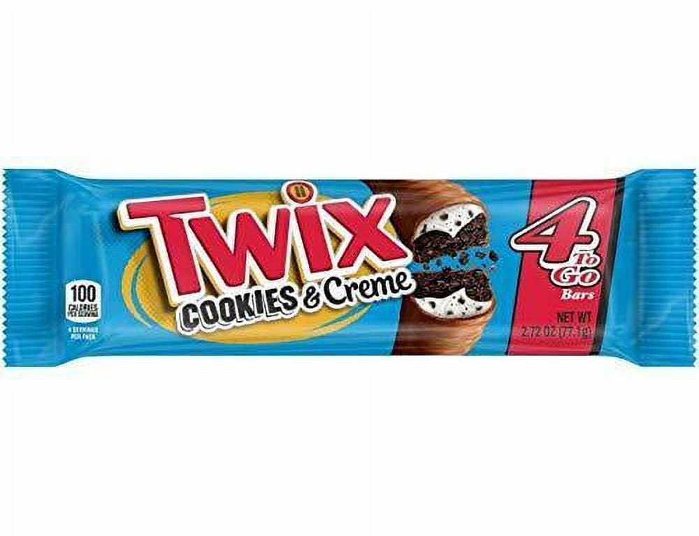 Twix Cookies & Creme - 6 Count - 2.72oz Bar - FREE SHIPPING - Walmart.com