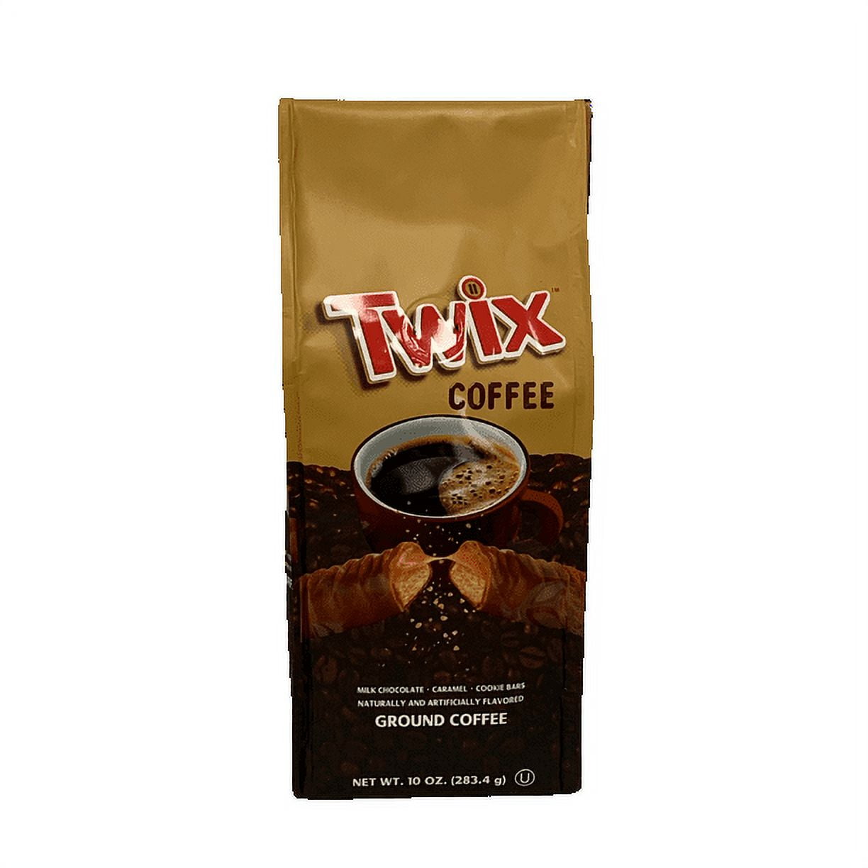 Twix Candy Flavored Ground Coffee, Milk Chocolate Caramel Cookie Bar ...