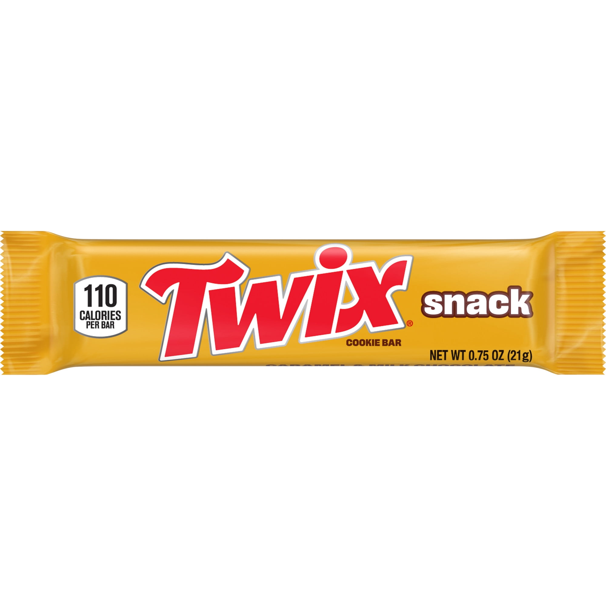 Twix Snack Size Milk Chocolate Bar, 0.75 oz Pack - Walmart.com