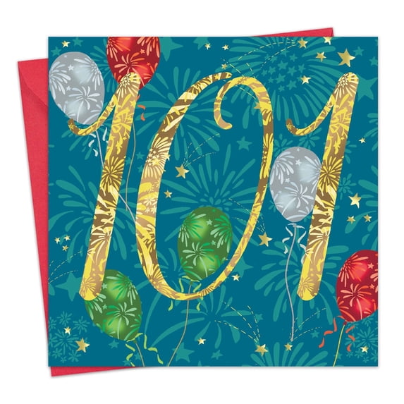 Twizler 101st Birthday Card - Age 101 Greeting Card for Him or Her ...