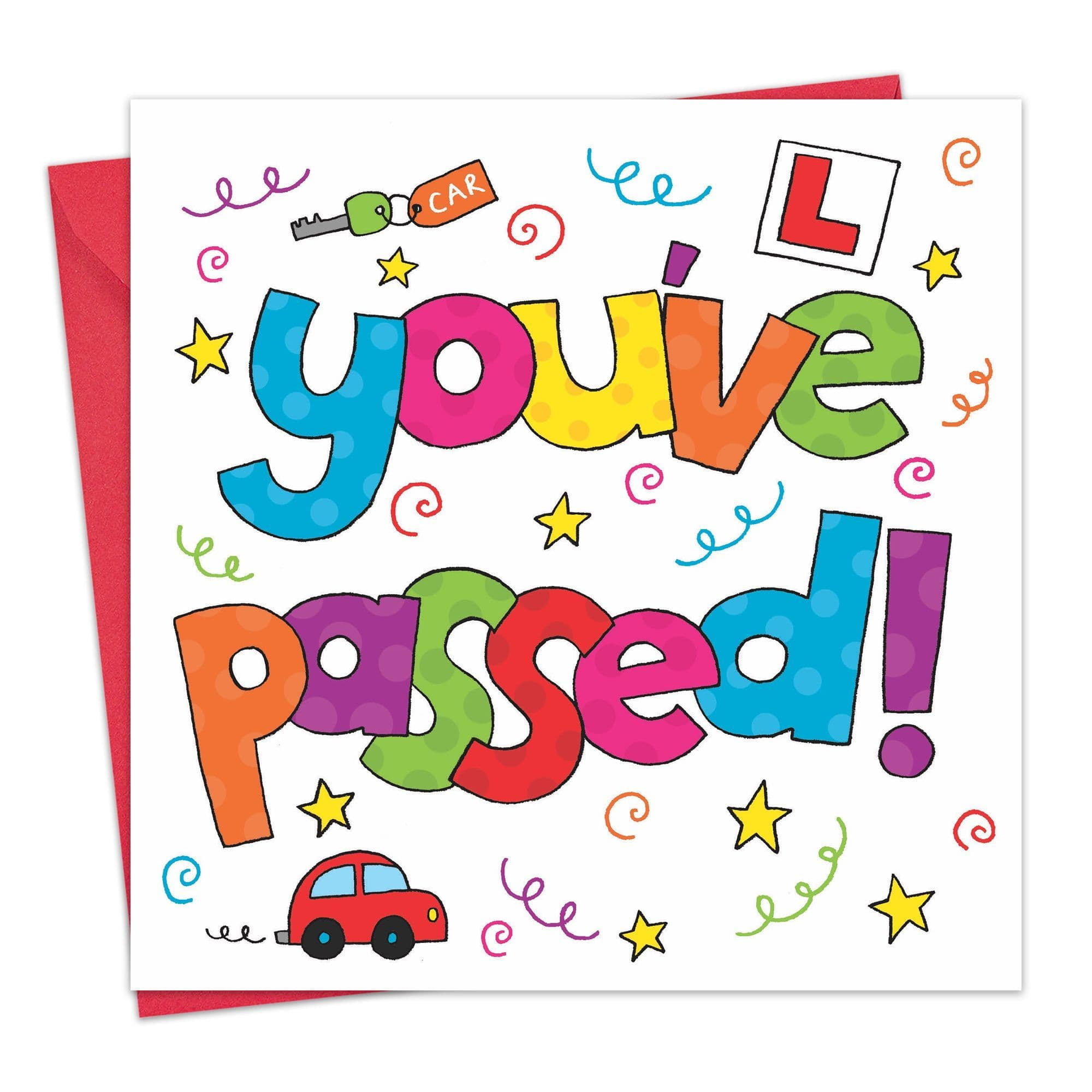 Twizler Passed Driving Test Card - You Passed Card - Congratulations ...