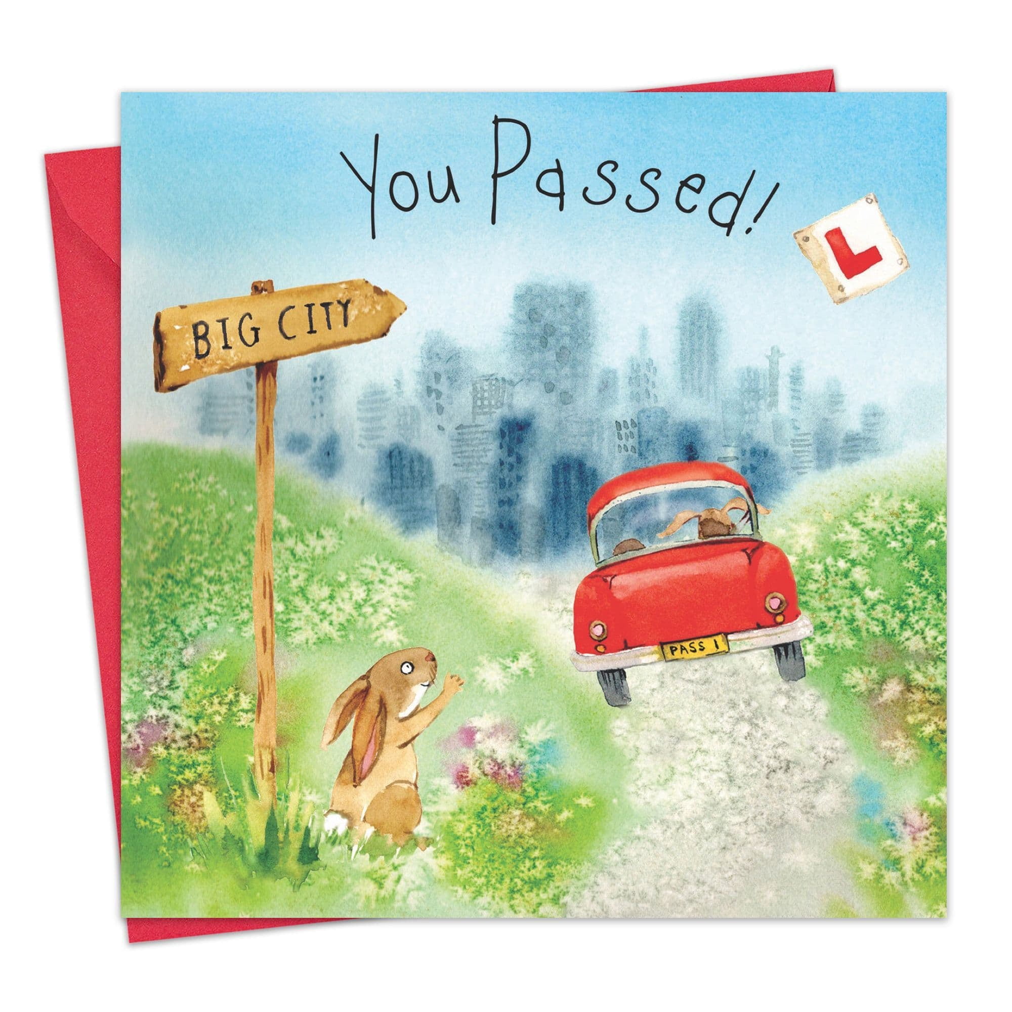 Twizler You Passed Driving Test Card - Driving Test Greeting Card ...