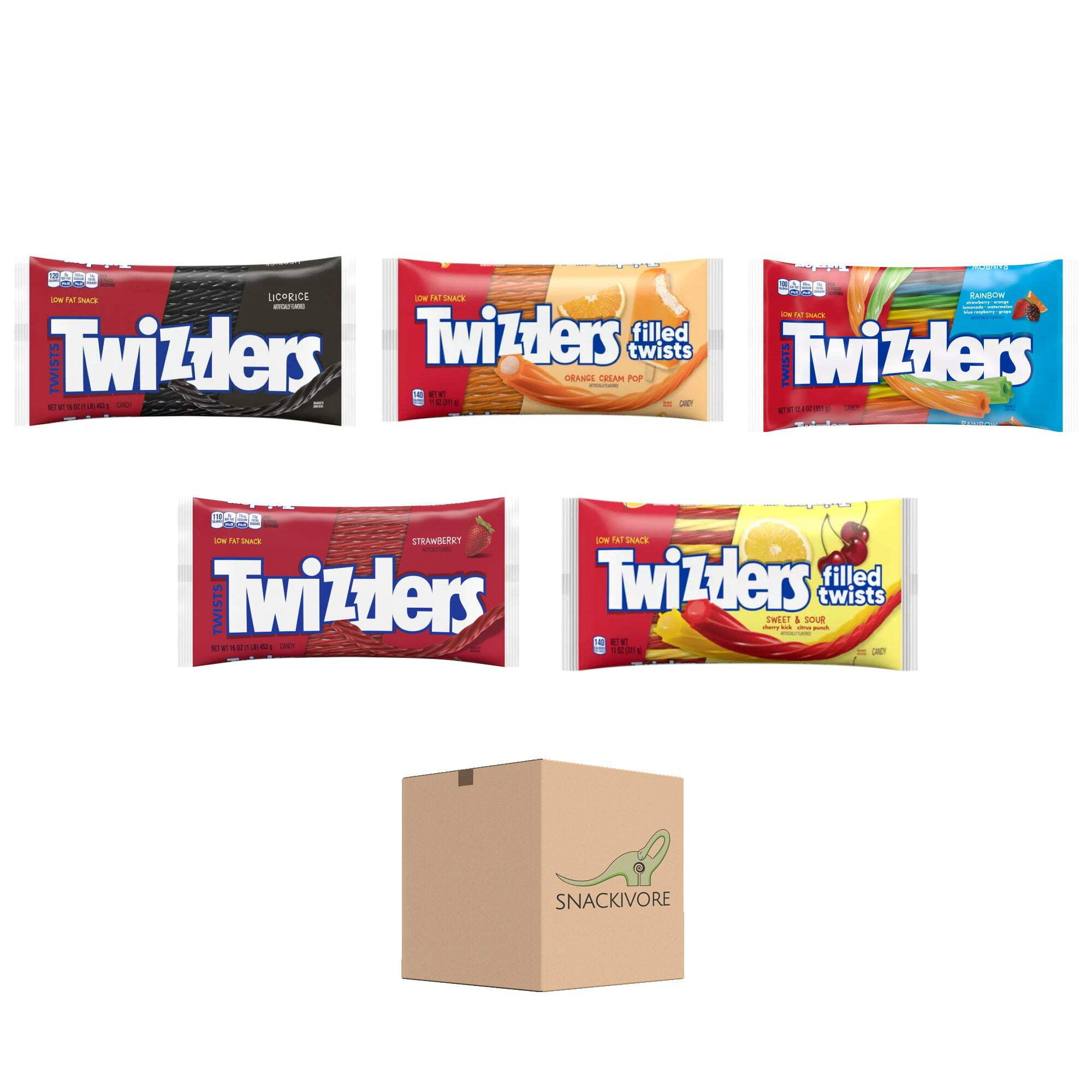 Twizzler variety pack of 5 - Walmart.com