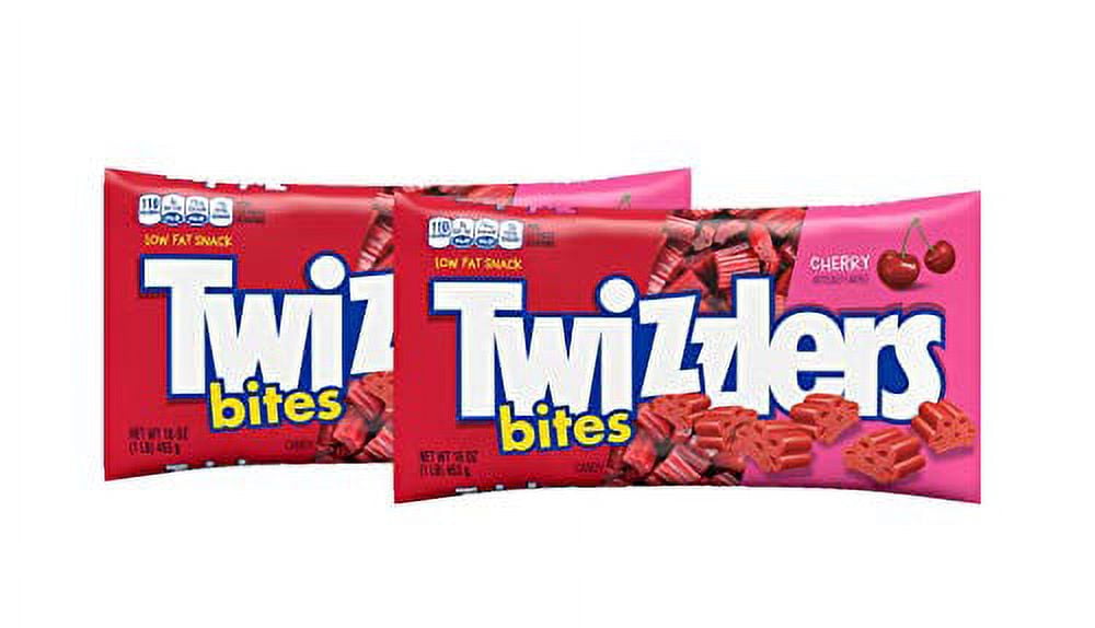 Twizzlers Cherry Bites, 16-Ounce Bags ( Pack of 2) - Walmart.com