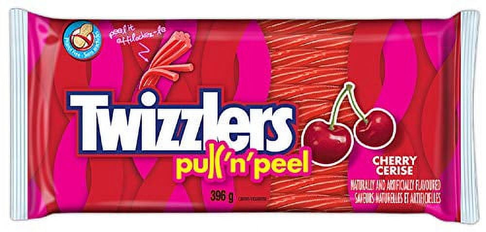 Twizzlers Cherry Pull N Peel Party Pack, 396g/14oz {Imported from ...