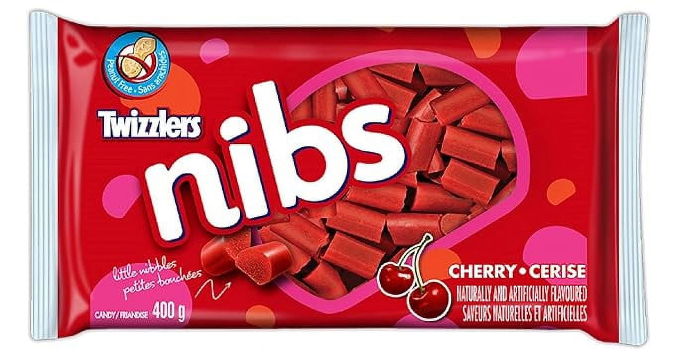 Twizzlers Nibs Cherry Flavored (400g / 14oz per pack) - Walmart.com