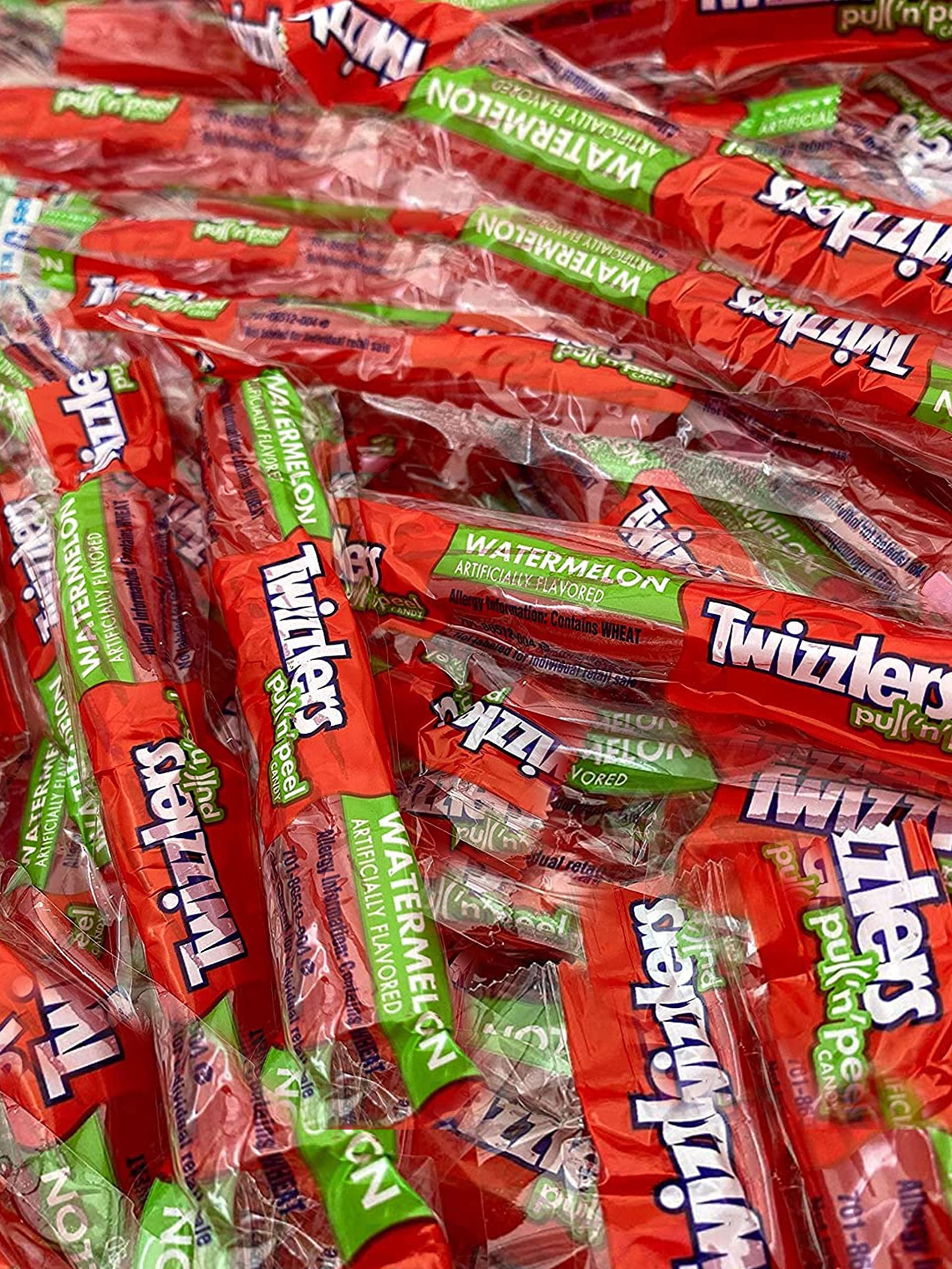 Twizzlers Pull n Peel Licorice Twists, Individually Wrapped Treats for ...