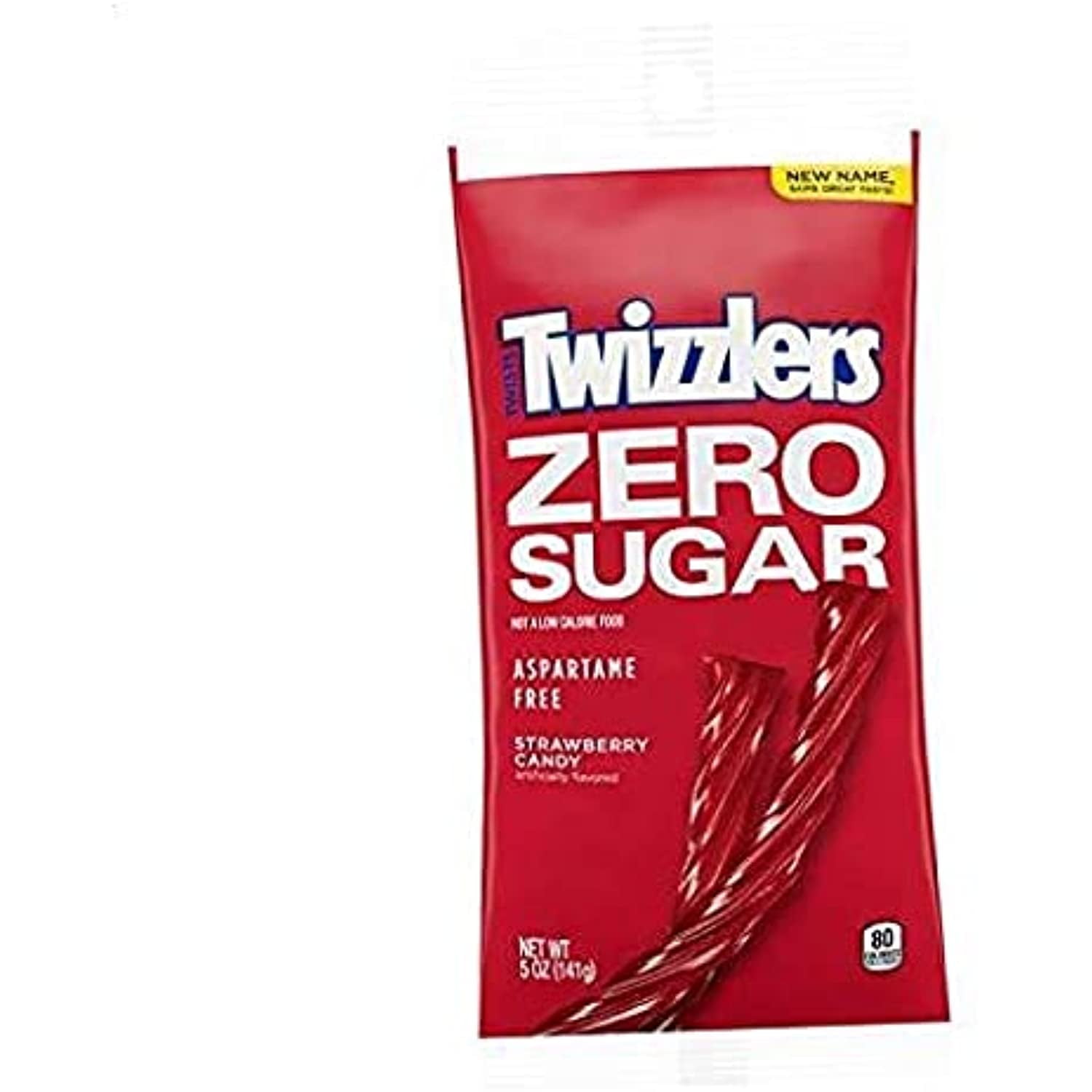Twizzlers Strawberry Twists, Low Sugar Candy, 5 Ounce, Pack of 3 ...
