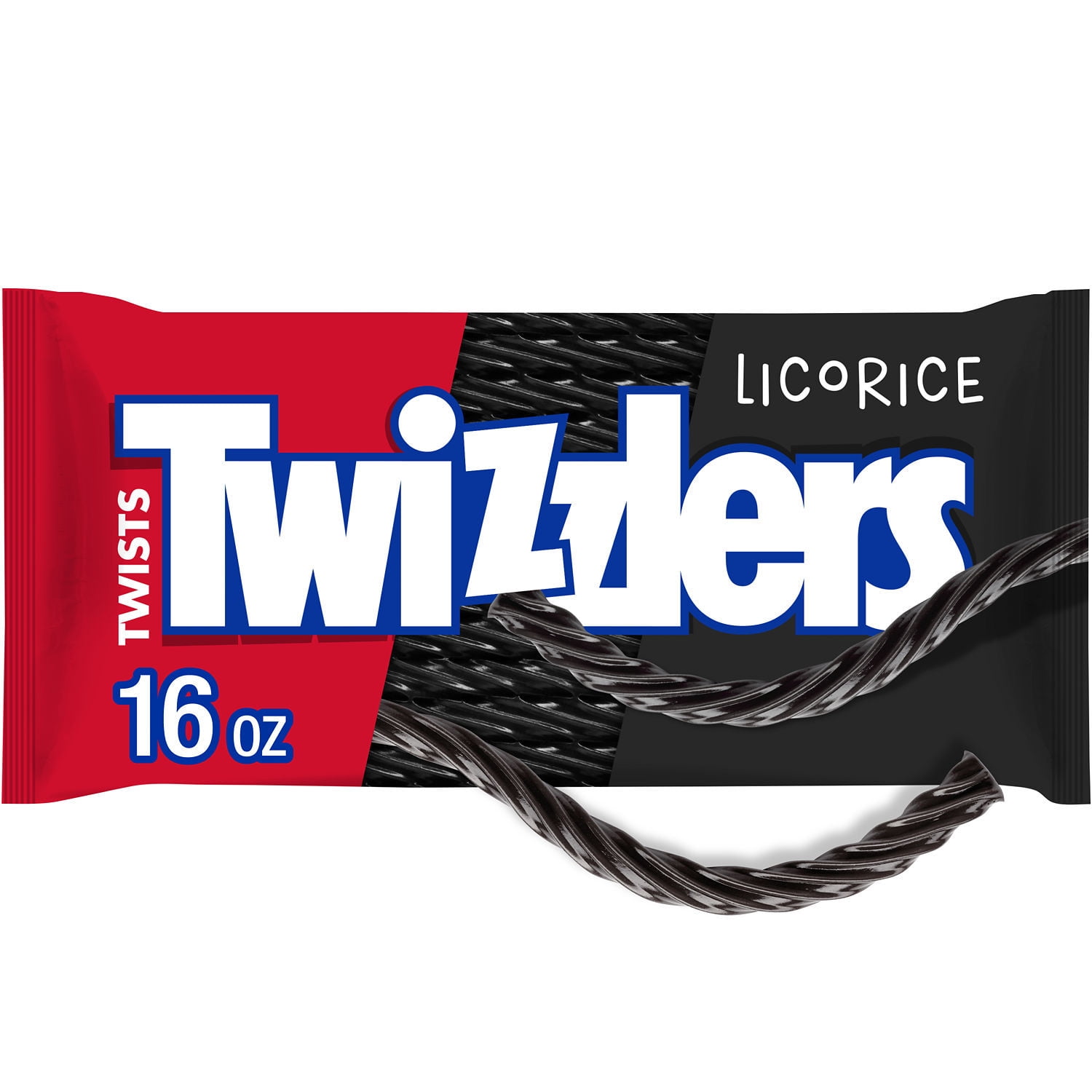 Twizzlers Twists Licorice Flavored Licorice Style Candy, Bag 16 oz ...