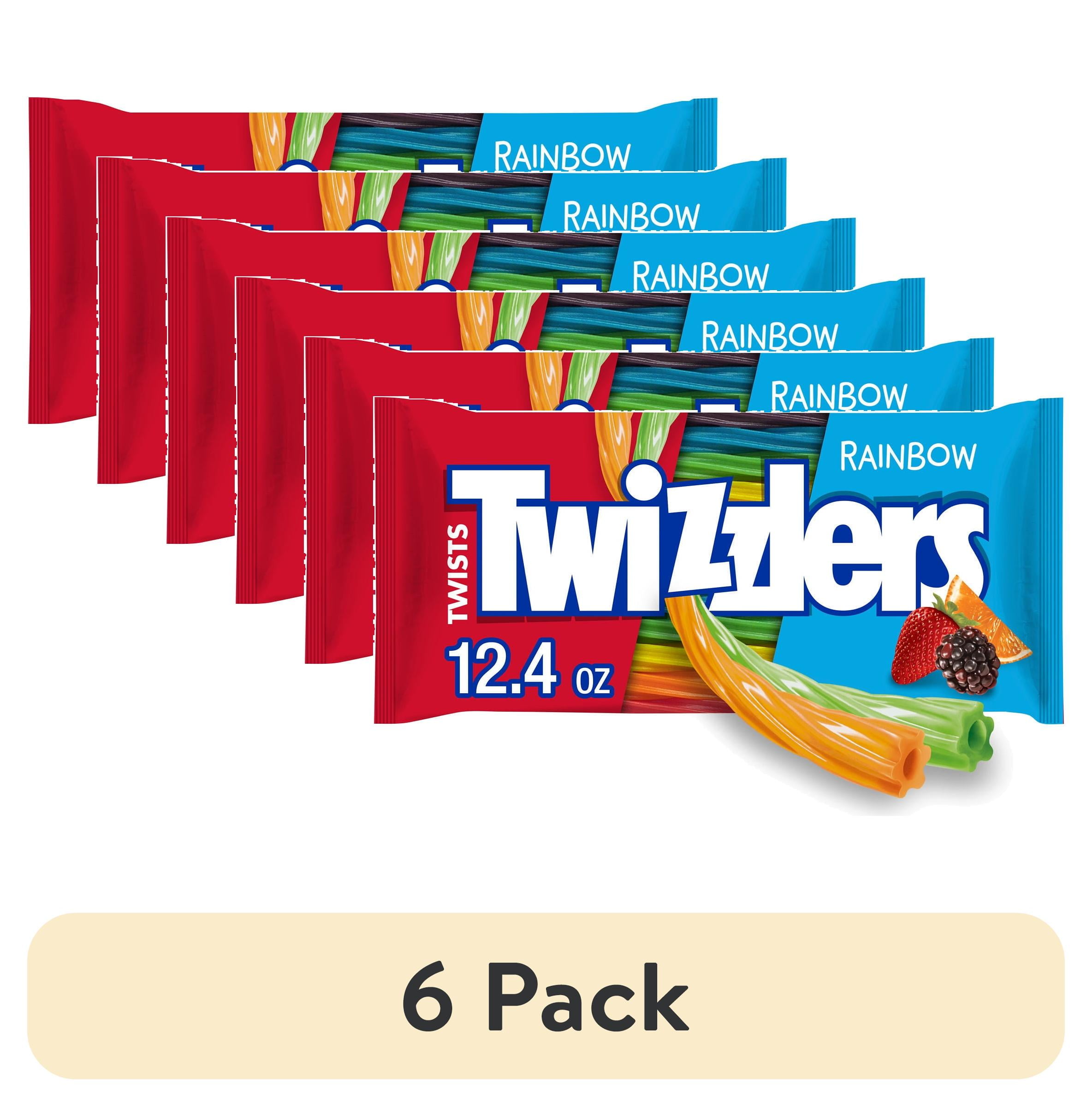 (1 pack) Twizzlers Twists Rainbow Flavored Licorice Style Low Fat Candy, Bag 12.4 oz - Walmart.com