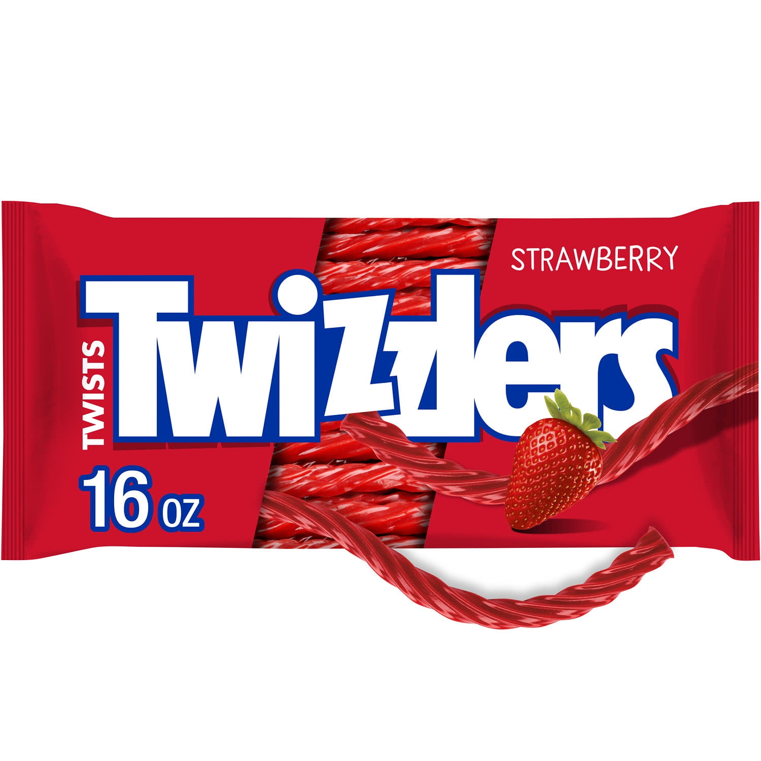 Twizzlers Twists Strawberry Flavored Licorice Style, Low Fat Candy Bag ...