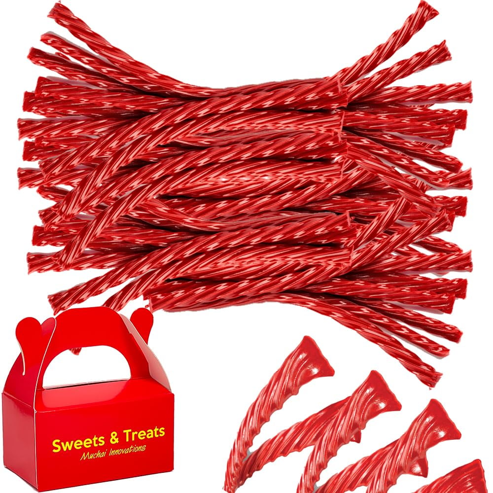 Twizzzler TMH1 Twist Bites & Rope Licorice Candy | Desserts Chewy Snack ...