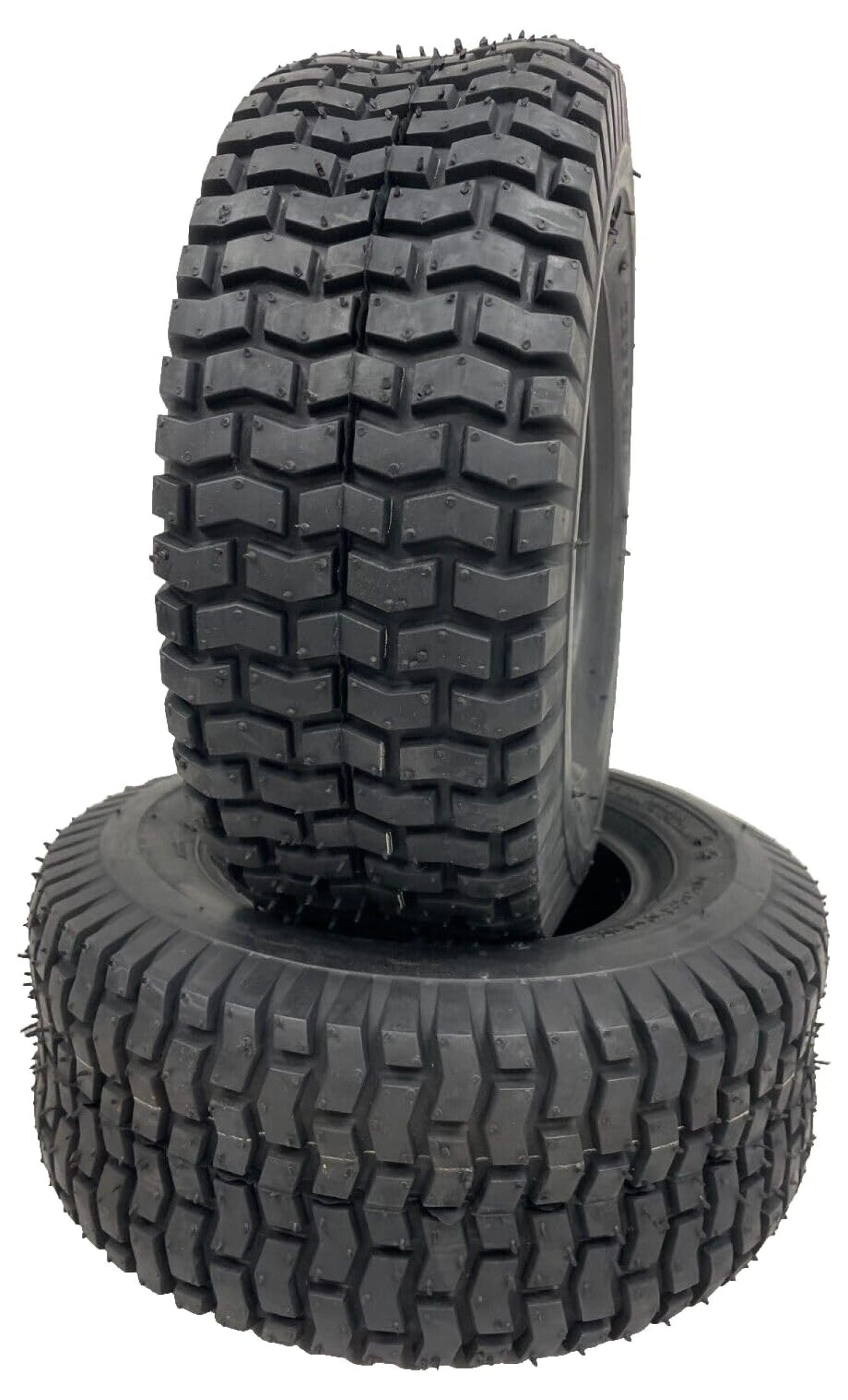 Two-11x4.00-4 4 Ply Turf Lawn Mower Tires Pair Tractor Mower Turf 11x4 ...