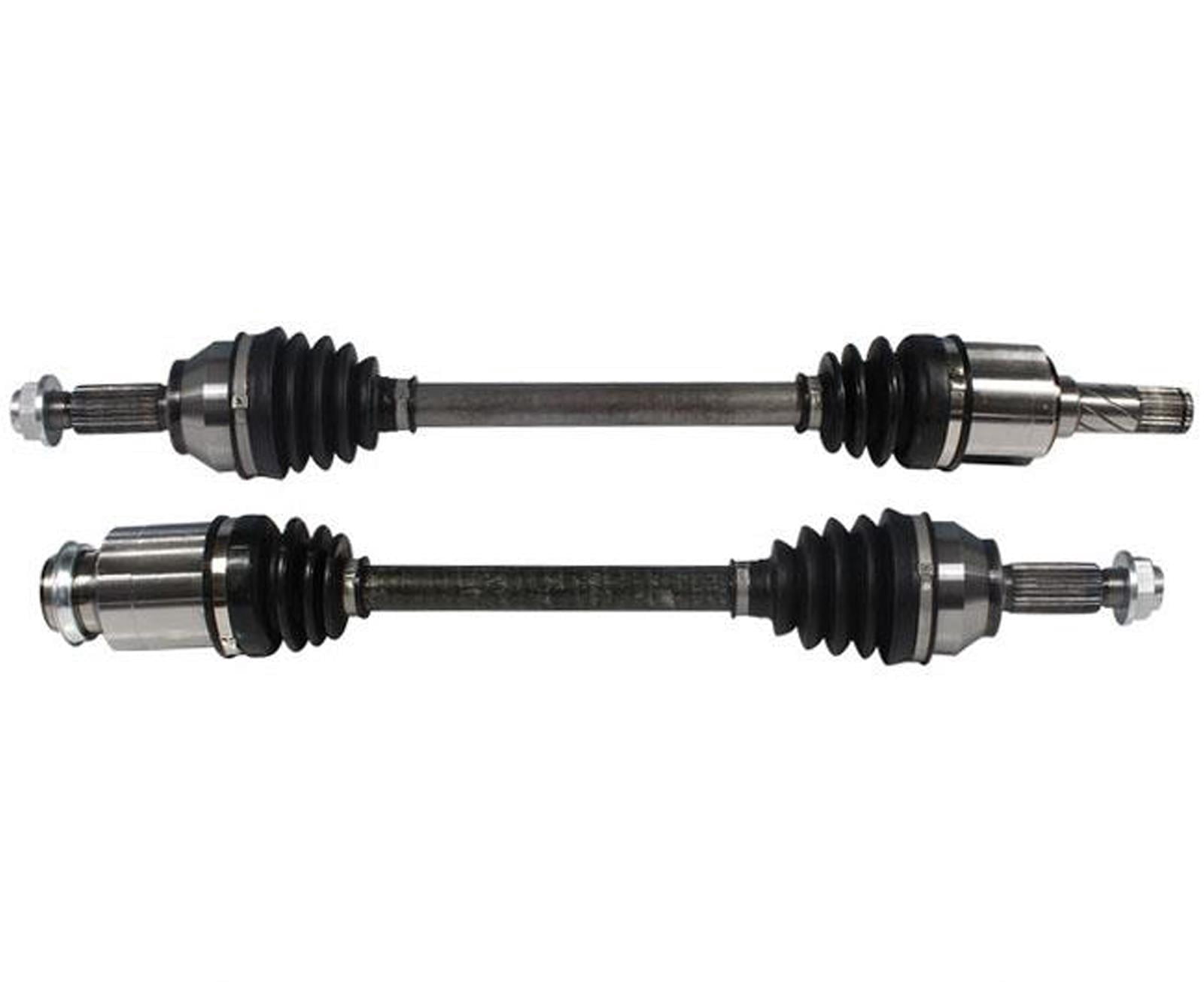 Two (2) Front CV Drive Axle Shafts for 11-14 Mazda 2 1.5L Automatic ...
