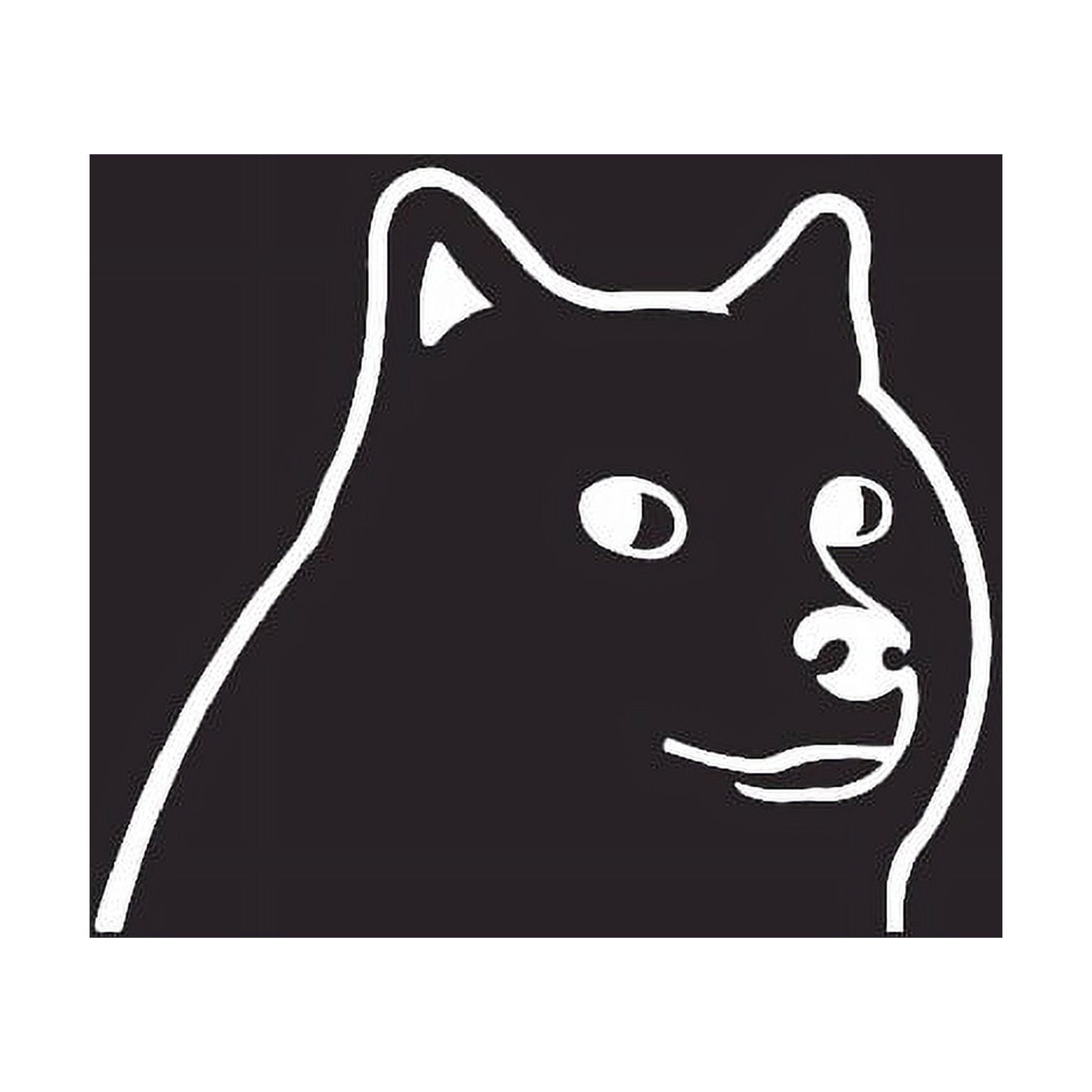 Two(2) White Doge Meme Such Vinyl MUCH Car Decal Vinyl Window Wall ...