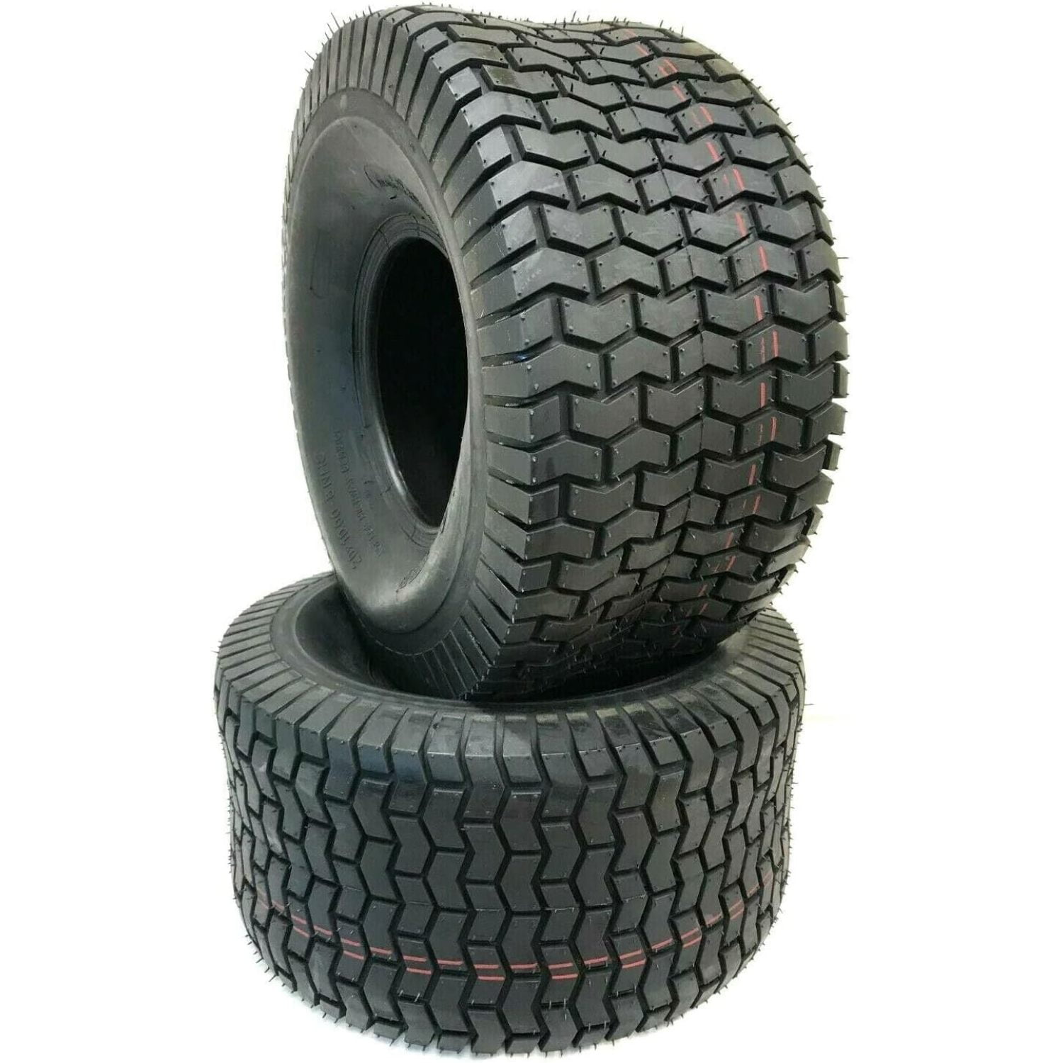 Two- 20x10.00-8 Lawn Tractor Tires 4pr Turf Mower Tires 20x10-8 ...