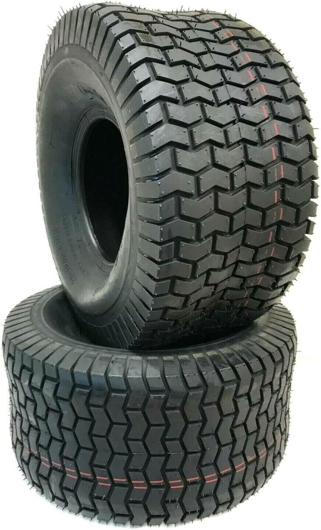 Two- 20x10.00-8 Lawn Tractor Tires 4pr Turf Mower Tires 20x10-8 ...