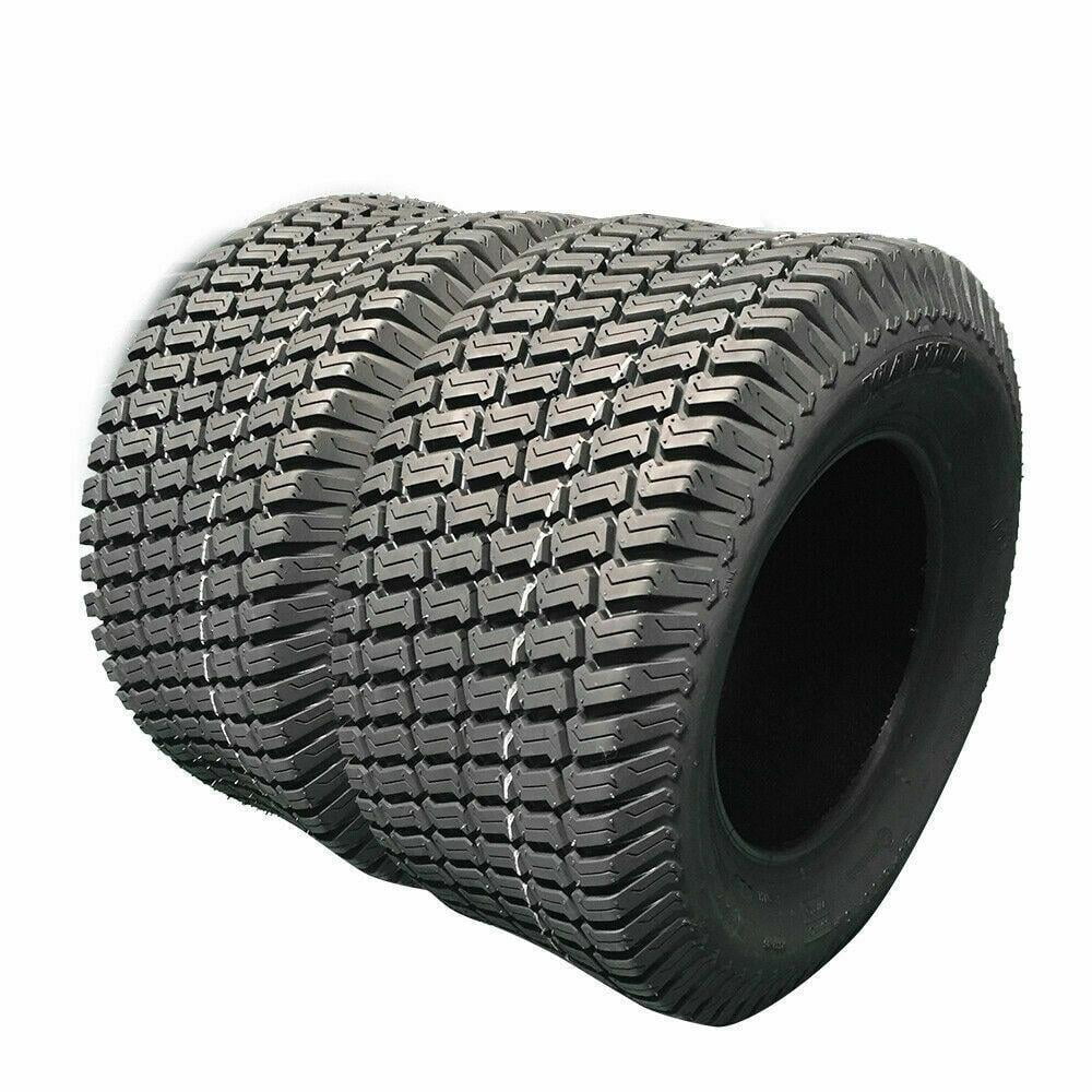 Two 22x11.00-10 22x11-10 22x11x10 Lawn Mower Tractor Turf Tires 4 Ply ...