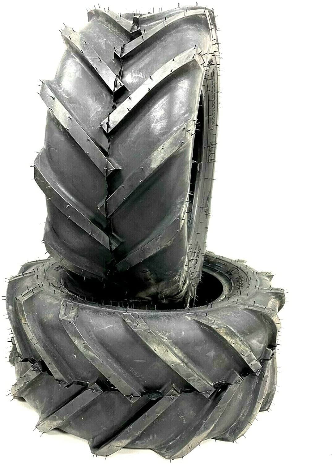 Two-23x8.50-12 Lug Bar 6PR Trencher Super Lug Tires Ditch Witch 23x8.5 ...