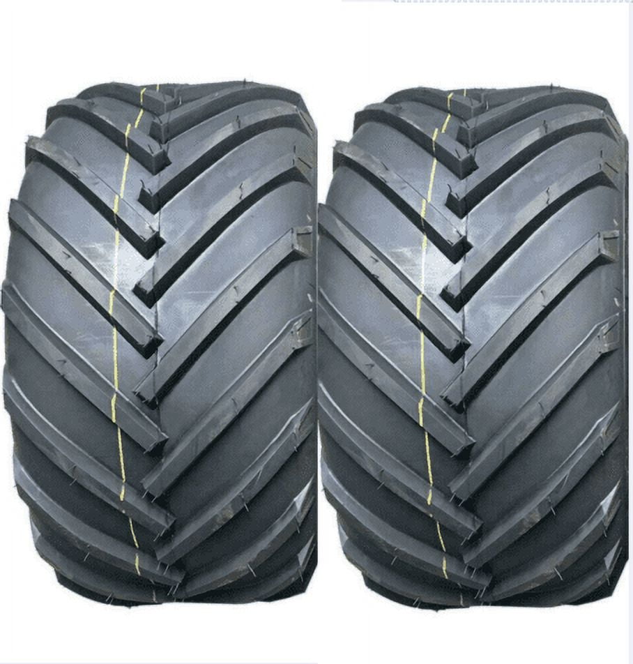Two-26x12.00-12 Lawn Mower Power Lug Tires AG 26x12x12 Lawn Tractor ...