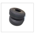 Two-4.10/3.50-4 4pr Lawn Mower Turf Go Kart Tire Tubeless 410/350-4 ...