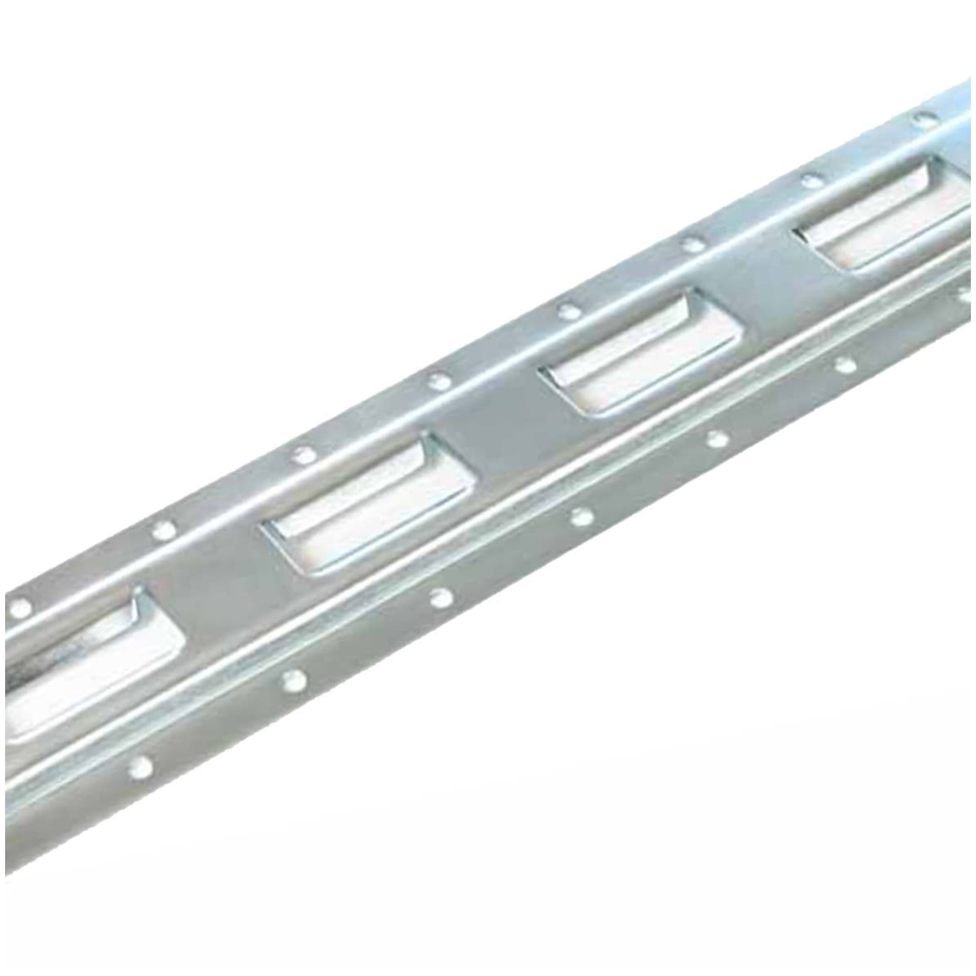 """Two 4-ft E-Track Tie-Down Rail, Hot-Dipped Galvanized Steel E-Track ...