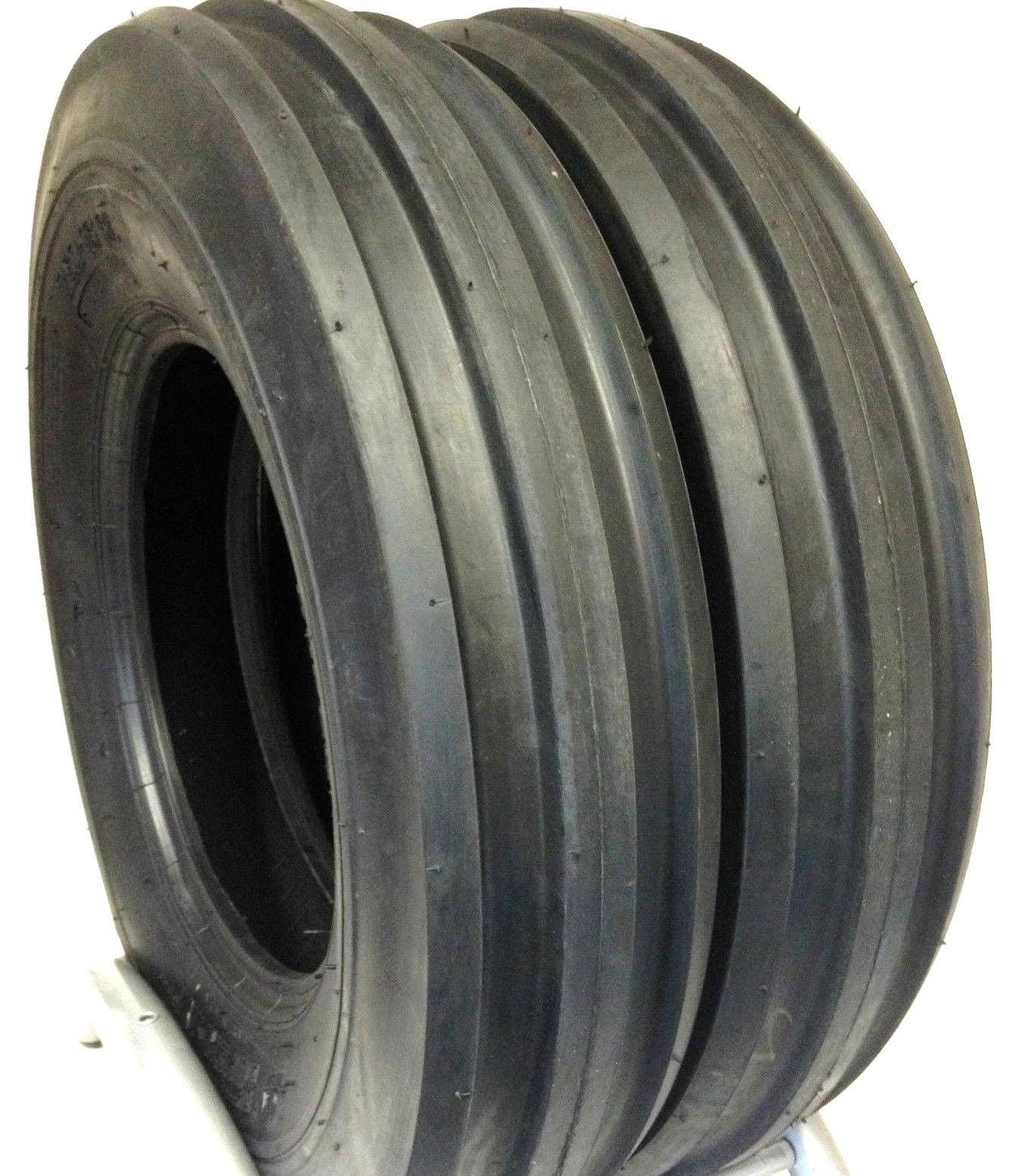 Two 7.50-16 Front Tractor Tires Tri Rib Heavy Duty 750-16 - Walmart.com