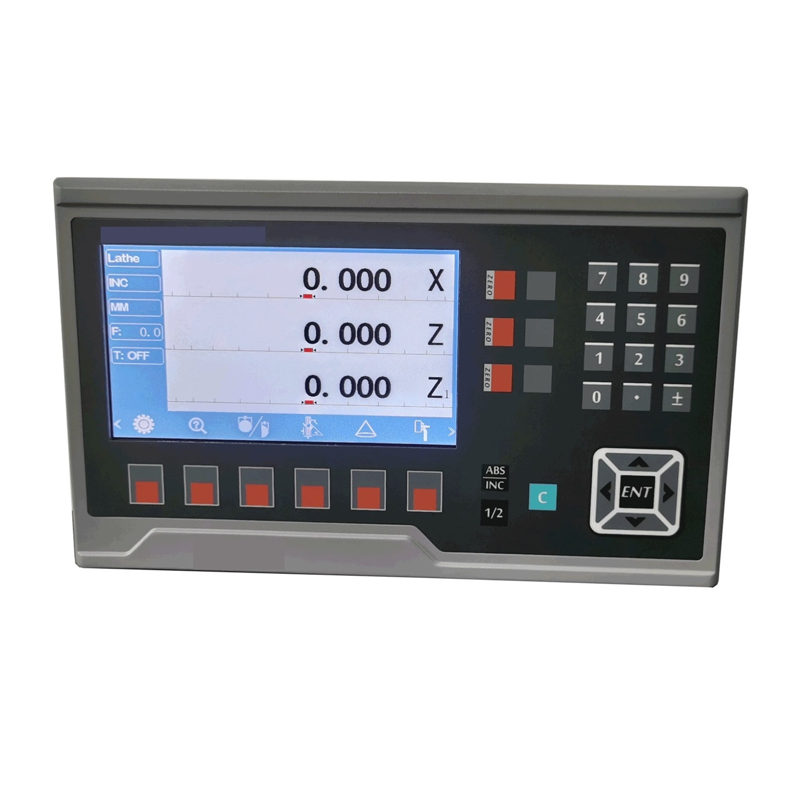 Two And Three Axis Lathe Milling Machine Lcd CNC Linear Scale Digital ...