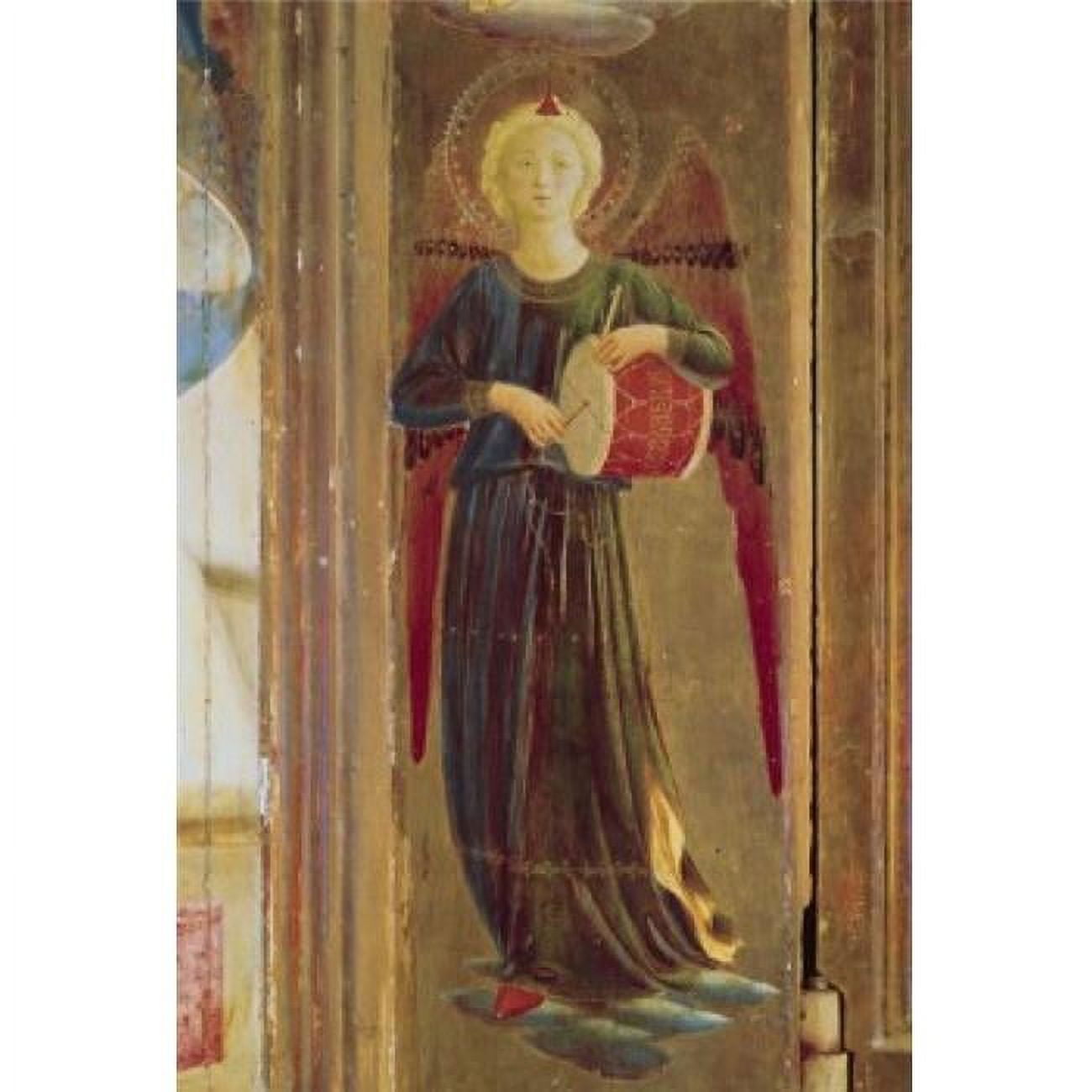 Two Angels-Detail I Fra Angelico Ca.1395-1455 Italian Museo di San Marco Florence Italy Poster ...