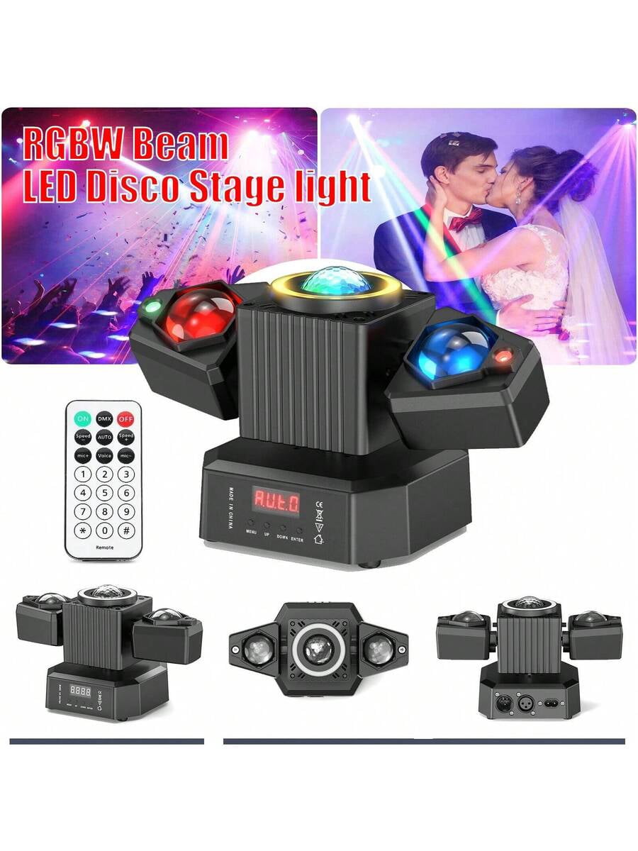 Two-Armed Moving Head Lights With 4-In-1 Stage Lighting Effect And ...