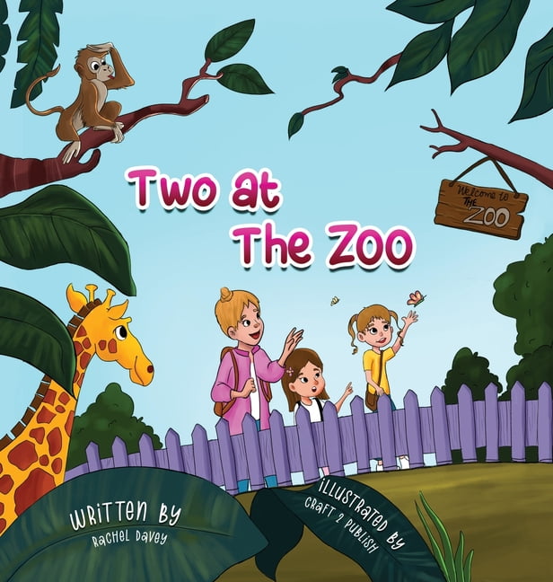 Two At The Zoo, (Hardcover) - Walmart.com