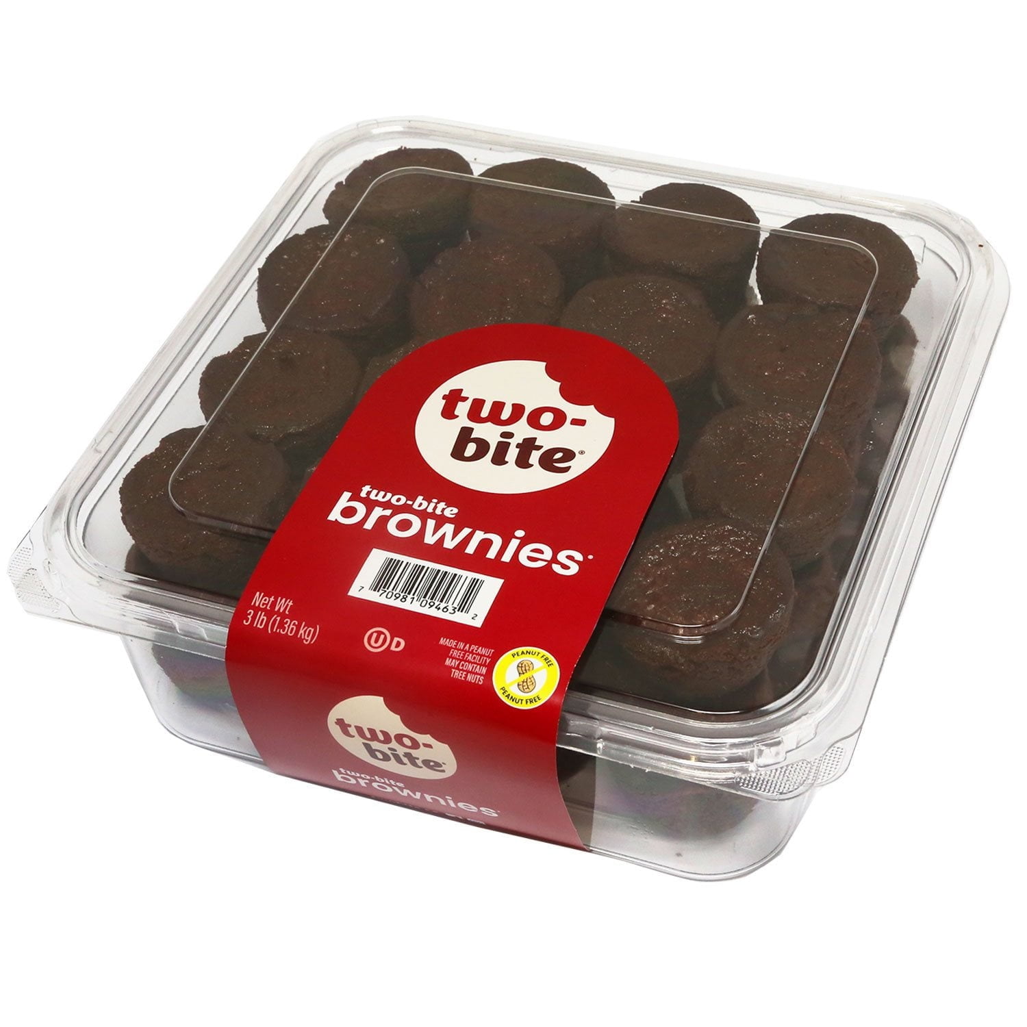two-bite, Two-Bite Brownies, 48 Count, Made with Real Chocolate ...