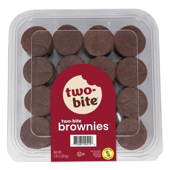 Two-Bite Brownies, 48 Count - Walmart.com