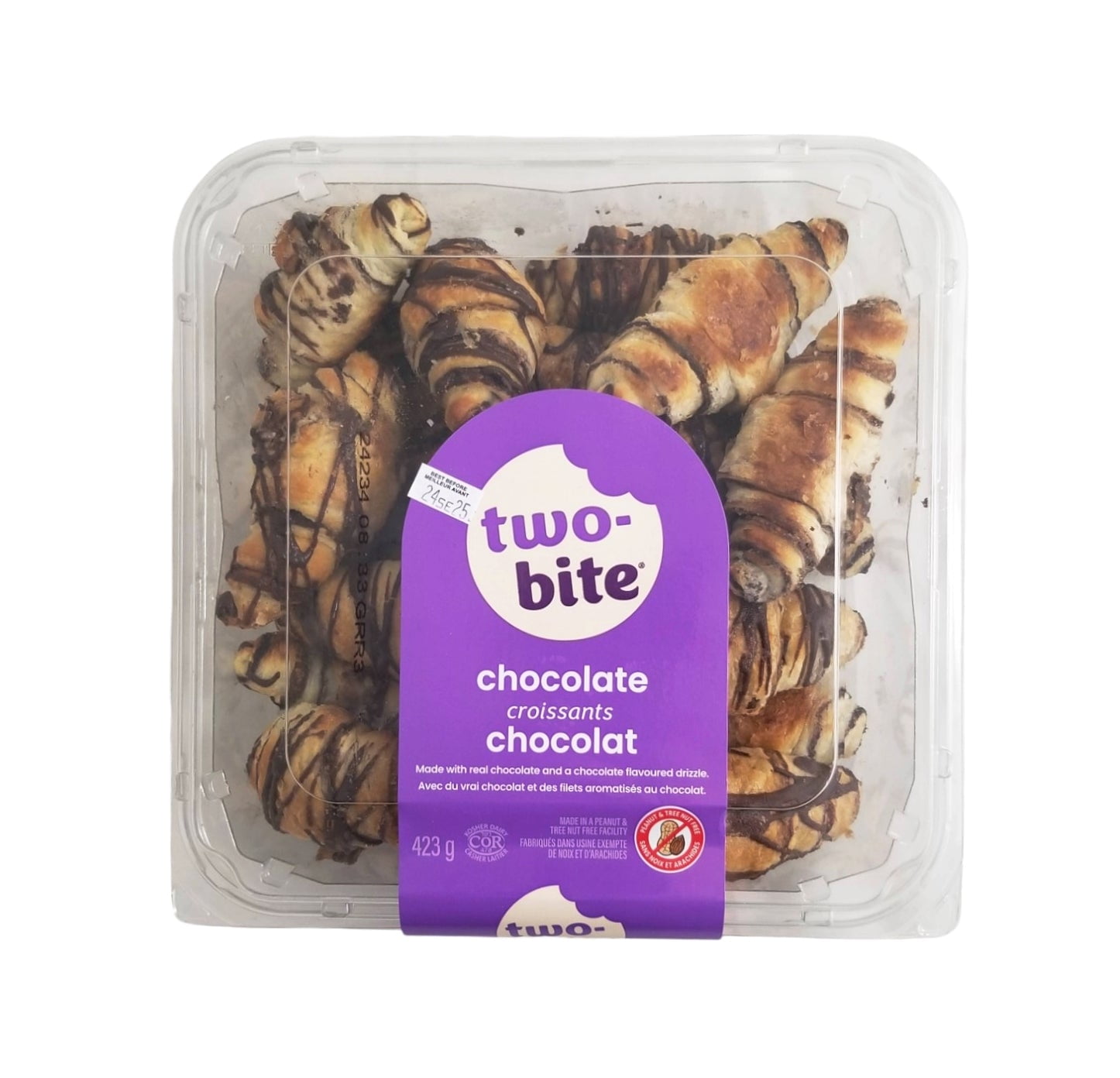 Two-Bite Chocolate Croissants, 423g/15 oz - Walmart.com