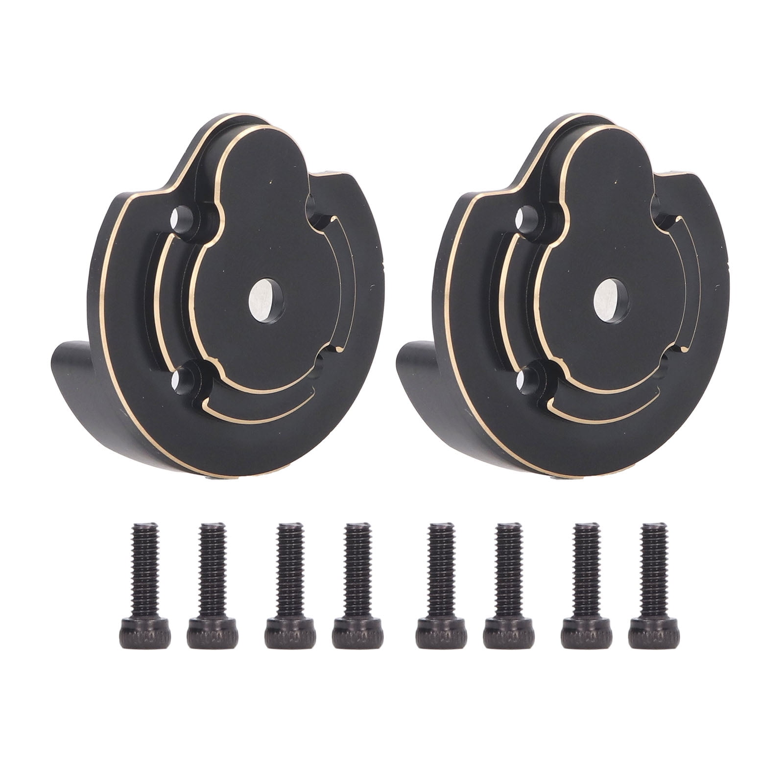 Two Brass Outer Portal Counterweights for Axial 1/18 UTB18 Capra RC ...